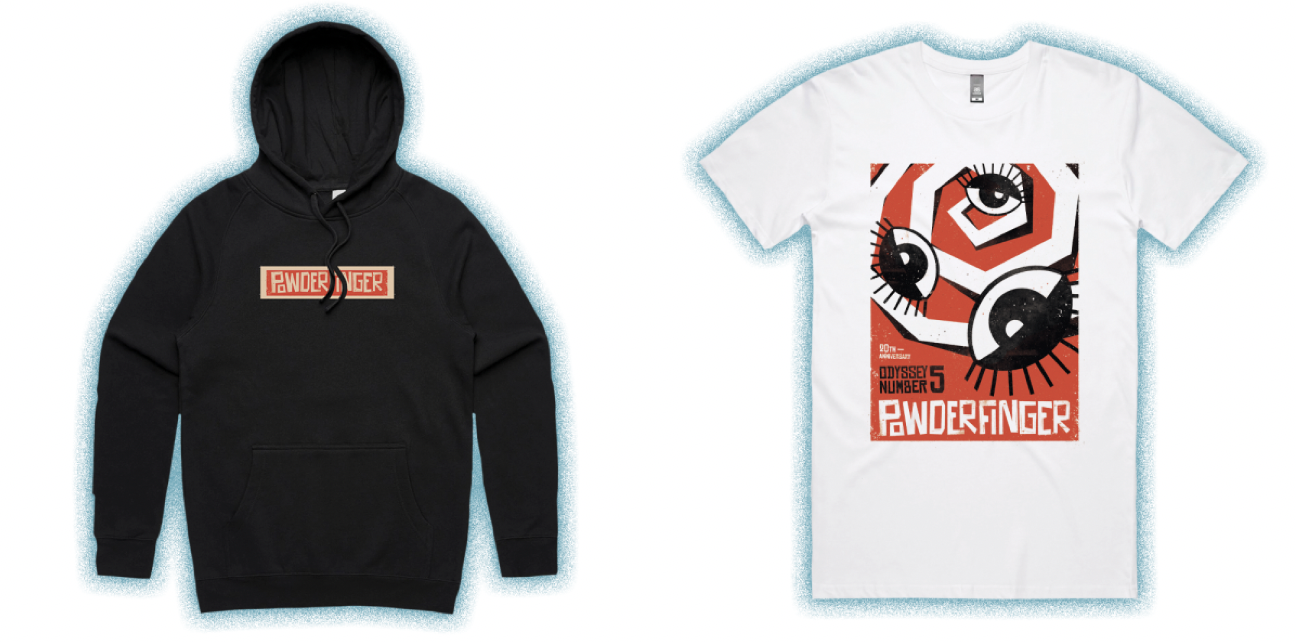 Powder Finger New Merch Range! - Powder Finger